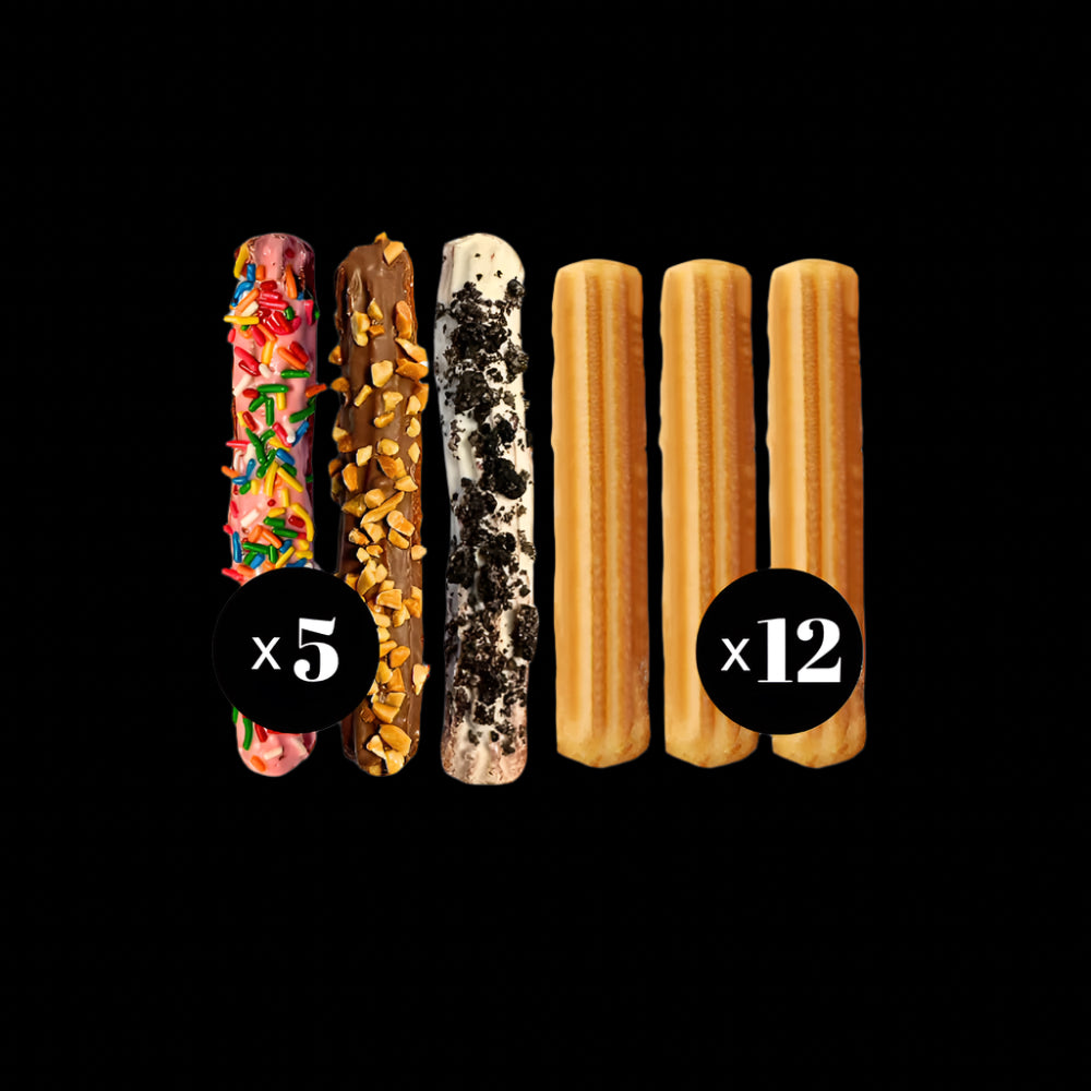 One Dozen Churros + 5 Glazed Favorites – 42% Off! – Churros Republic